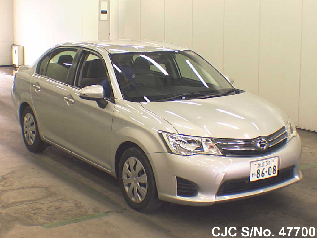 2012 Toyota Corolla Axio Silver for sale | Stock No. 47700 | Japanese ...