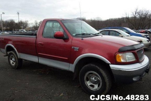 2001 Left Hand Ford F-150 Red for sale | Stock No. 48283 | Left Hand ...
