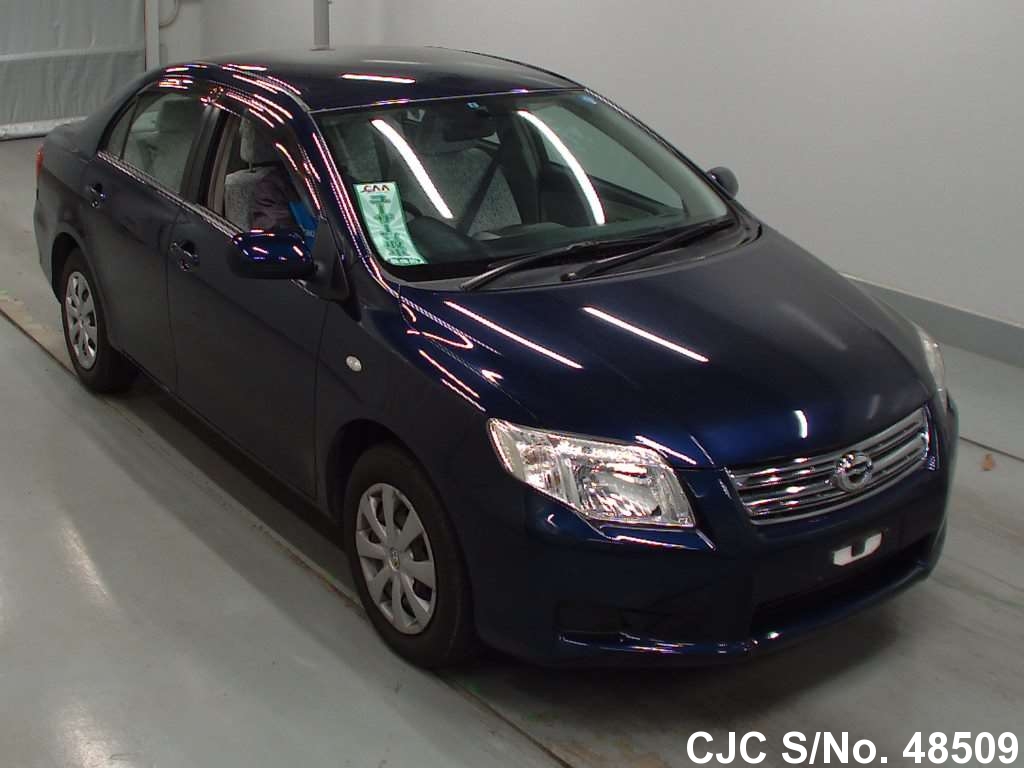 2007 Toyota Corolla Axio Blue for sale | Stock No. 48509 | Japanese ...