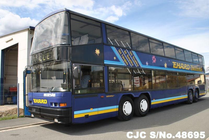 1993 Left Hand Neoplan N 4032 Blue for sale | Stock No. 48695 | Left ...