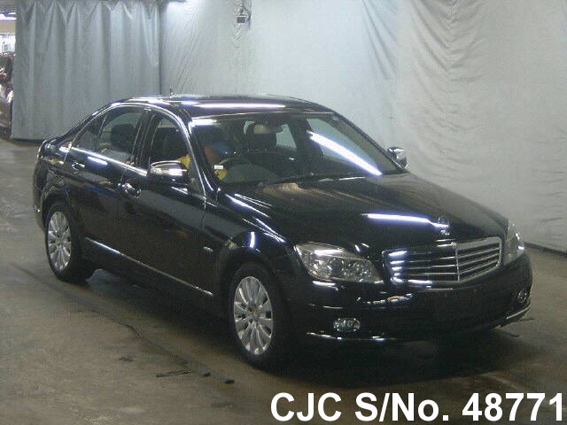 2007 Mercedes Benz C Class Black for sale | Stock No. 48771 | Japanese ...