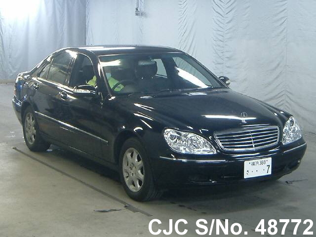 2001 Mercedes Benz S Class Black for sale | Stock No. 48772 | Japanese ...