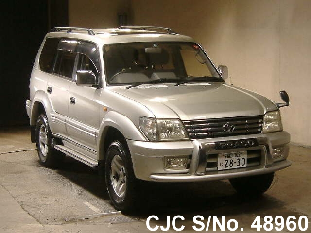 2000 Toyota Land Cruiser Prado Silver for sale | Stock No. 48960 ...