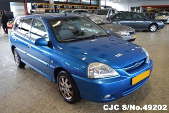 2004 Left Hand Kia Rio Blue Metallic for sale | Stock No. 49202 | Left ...