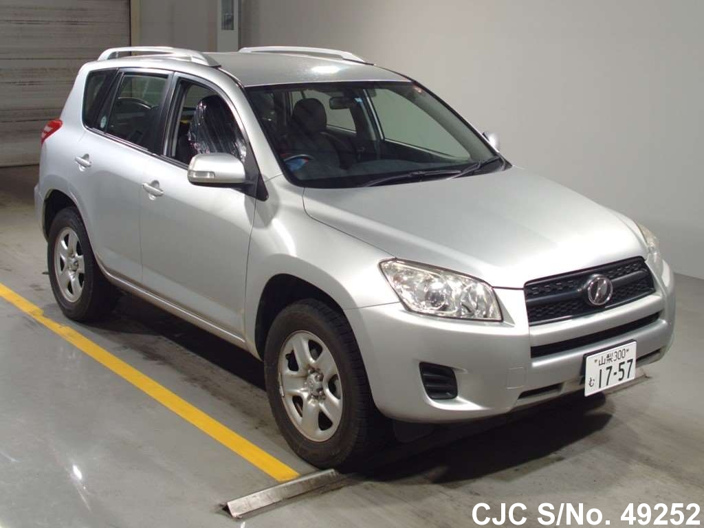 2011 Toyota Rav4 Silver for sale | Stock No. 49252 | Japanese Used Cars ...