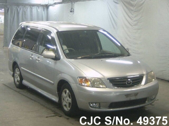 2001 Mazda MPV Silver for sale | Stock No. 49375 | Japanese Used Cars ...