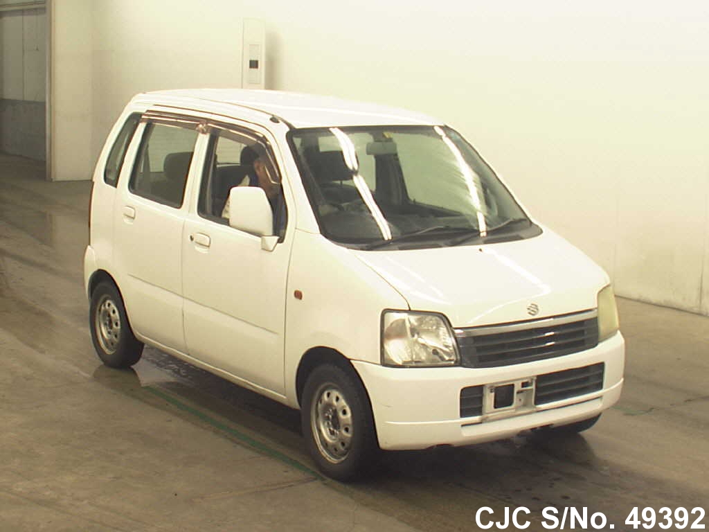 2001 Suzuki Wagon R White for sale | Stock No. 49392 | Japanese Used ...