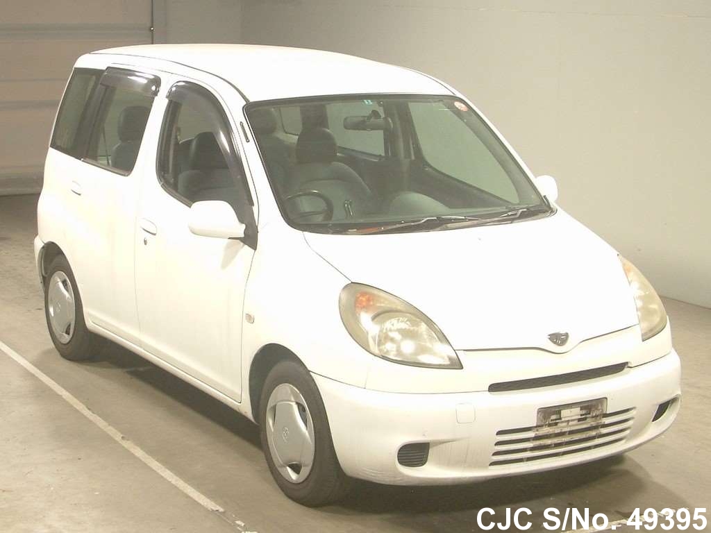 2000 Toyota Funcargo White for sale | Stock No. 49395 | Japanese Used ...