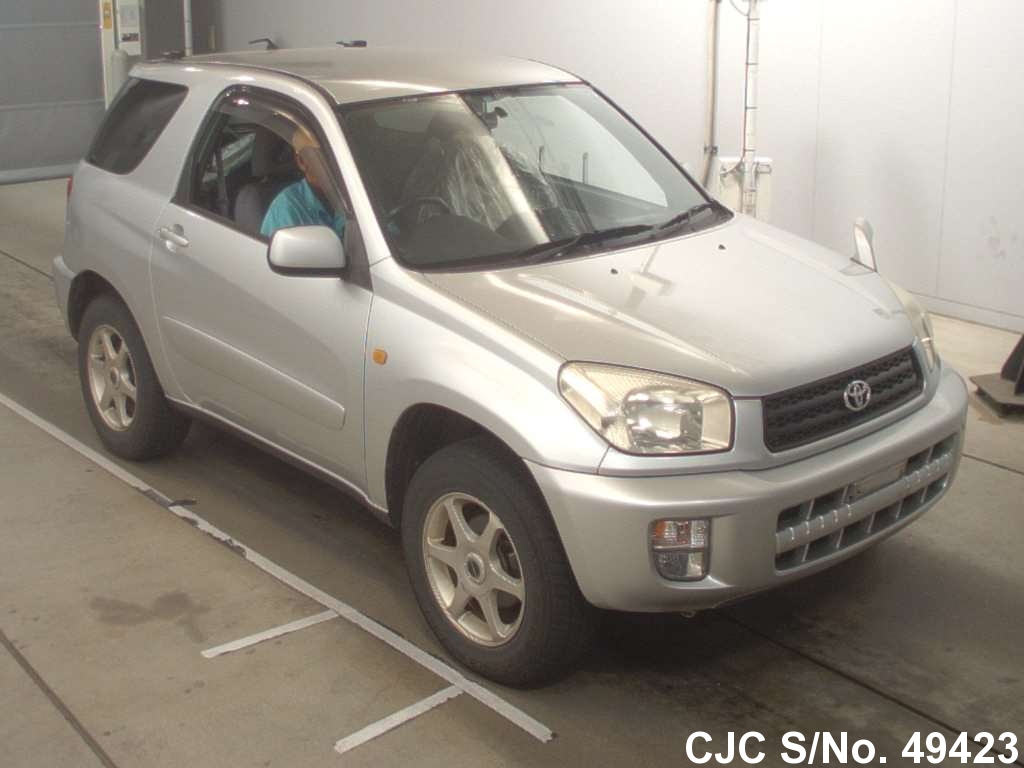 2001 Toyota Rav4 Silver for sale | Stock No. 49423 | Japanese Used Cars ...