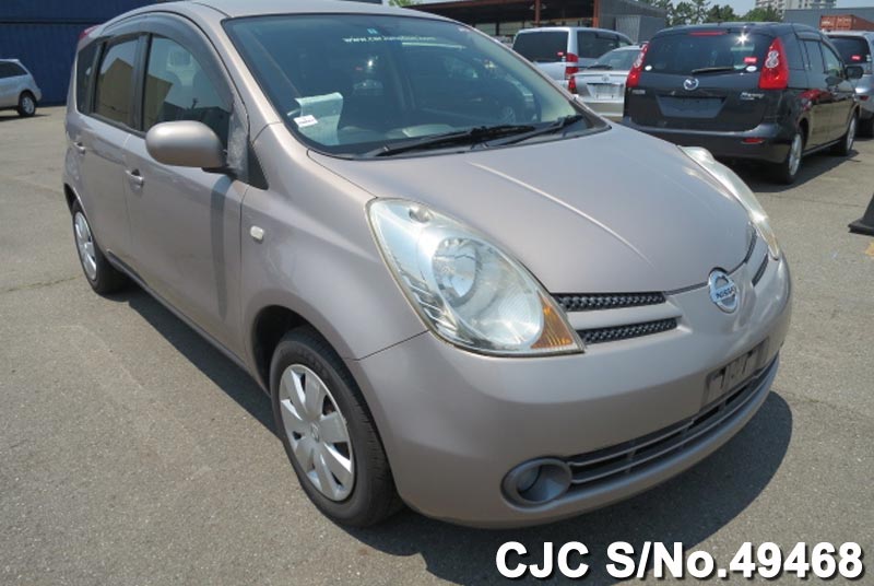 2006 Nissan Note Beige for sale | Stock No. 49468 | Japanese Used Cars ...
