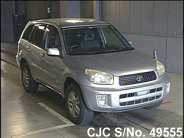 2003 Toyota Rav4 Silver for sale | Stock No. 49555 | Japanese Used Cars ...