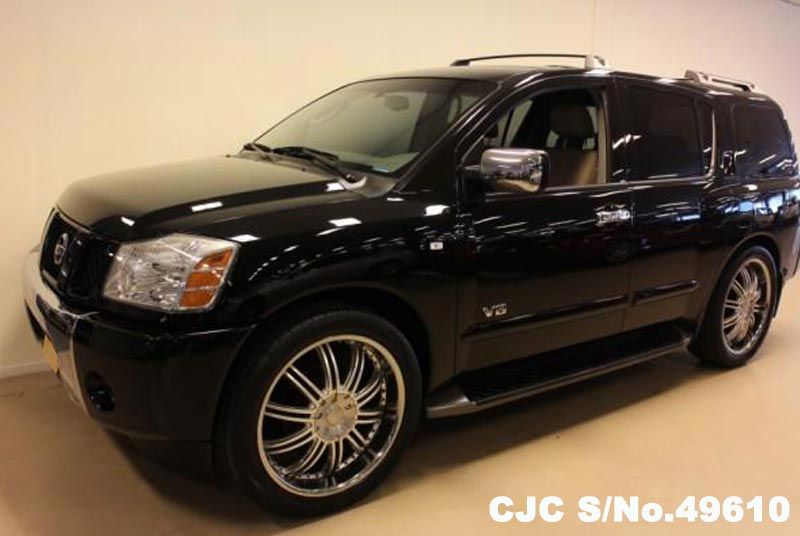 2005 Left Hand Nissan Armada Black for sale | Stock No. 49610 | Left ...