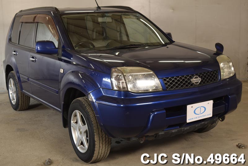 2001 Nissan X-Trail Blue for sale | Stock No. 49664 | Japanese Used ...