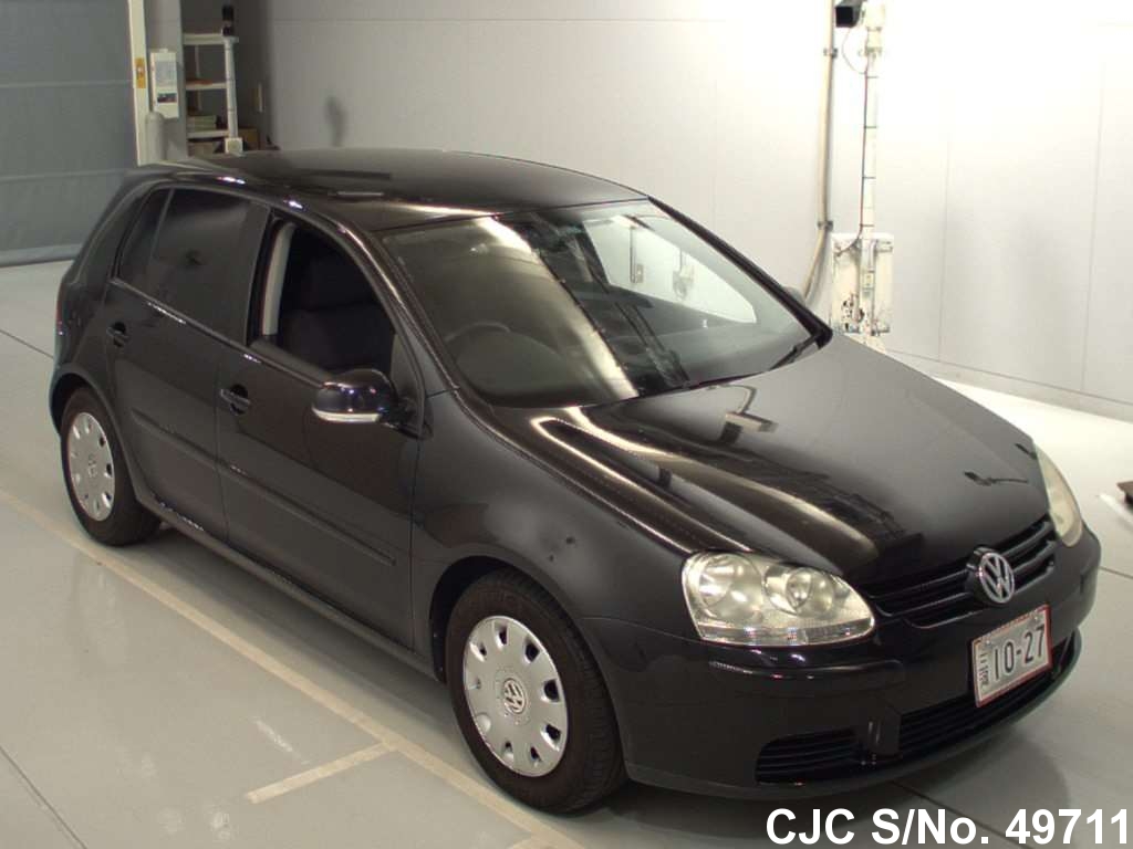 2009 Volkswagen Golf Black for sale | Stock No. 49711 | Japanese Used ...