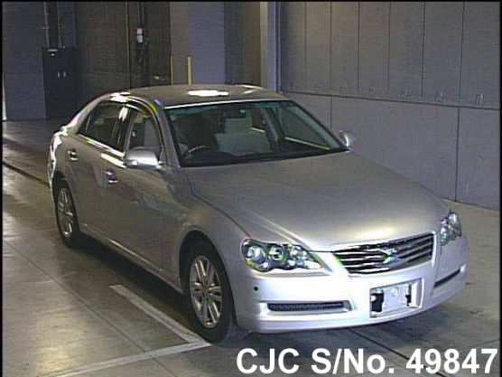 2009 Toyota Mark X Silver for sale | Stock No. 49847 | Japanese Used ...