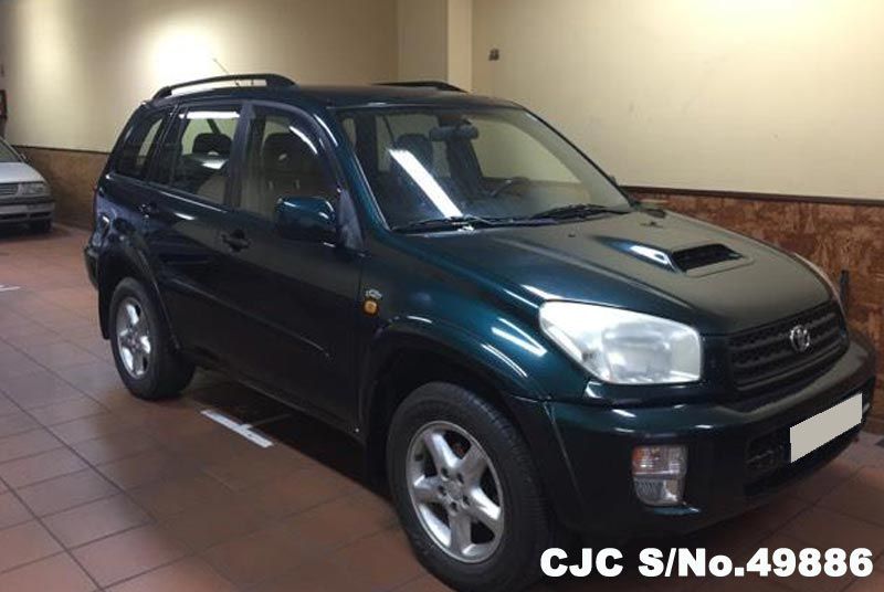 2002 Left Hand Toyota Rav4 Green for sale | Stock No. 49886 | Left Hand ...