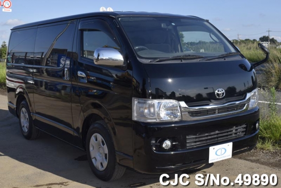 2010 Toyota Hiace Black for sale | Stock No. 49890 | Japanese Used Cars ...