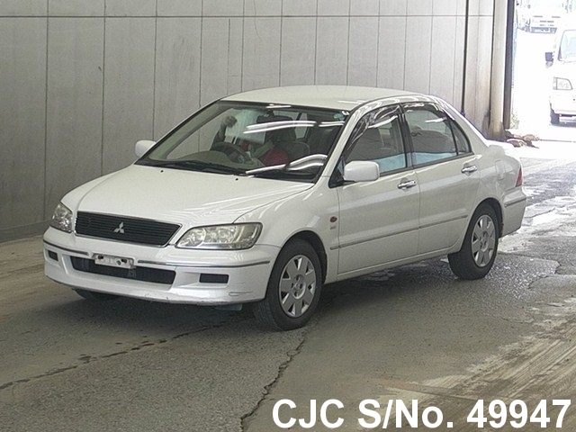 2001 Mitsubishi Lancer White for sale | Stock No. 49947 | Japanese Used ...