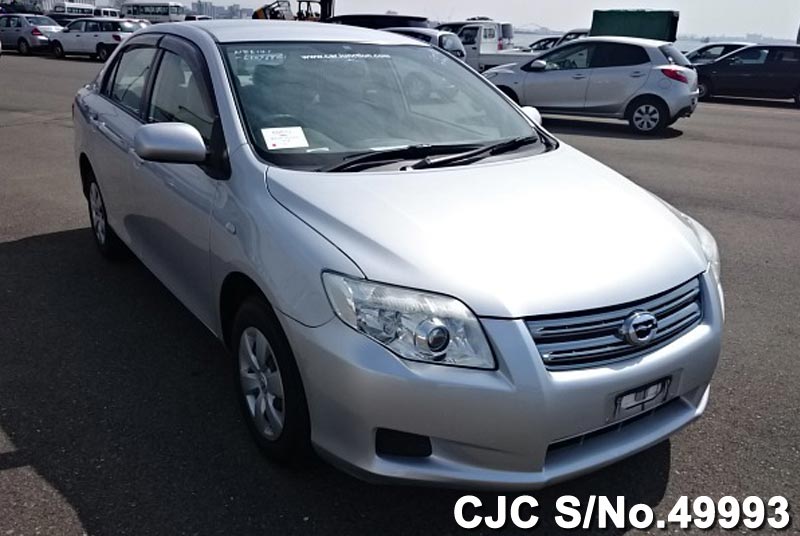 2008 Toyota Corolla Axio Silver for sale | Stock No. 49993 | Japanese ...