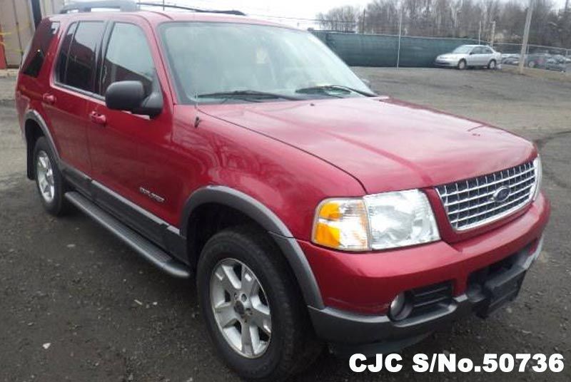 2005 Left Hand Ford Explorer Red for sale | Stock No. 50736 | Left Hand ...