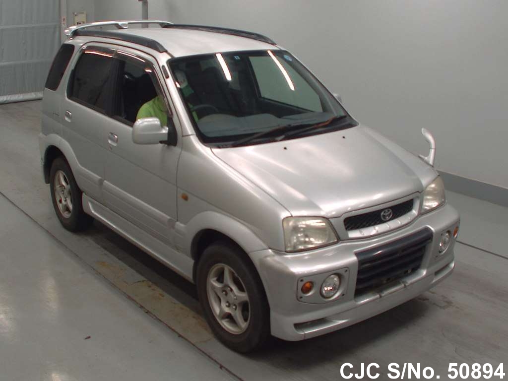 1999 Toyota Cami Silver for sale | Stock No. 50894 | Japanese Used Cars ...