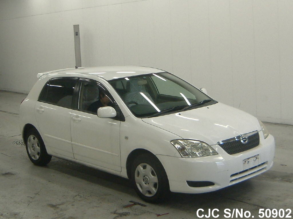 2003 Toyota Corolla Runx White for sale | Stock No. 50902 | Japanese ...
