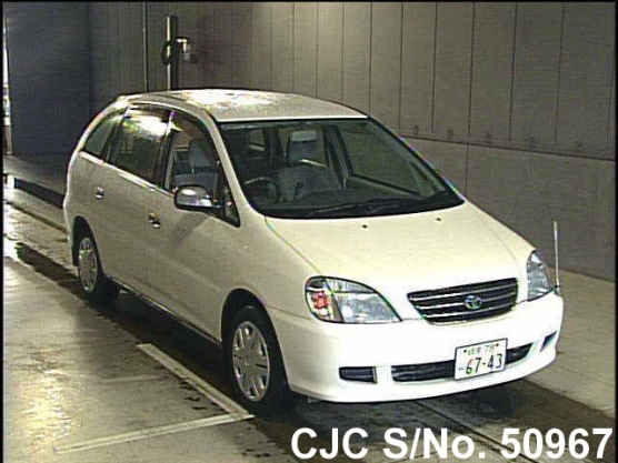 1999 Toyota Nadia White for sale | Stock No. 50967 | Japanese Used Cars ...
