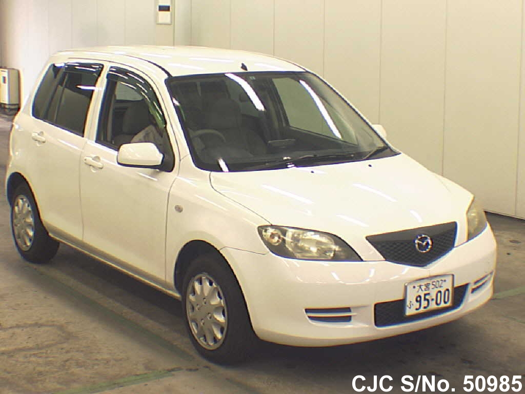 2003 Mazda Demio White for sale | Stock No. 50985 | Japanese Used Cars ...