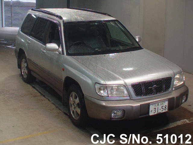 2001 Subaru Forester Silver for sale | Stock No. 51012 | Japanese Used ...