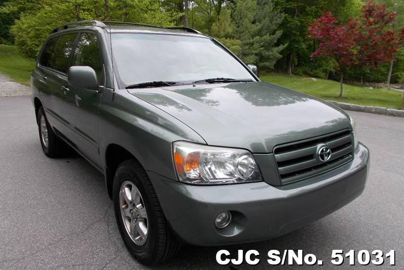 2006 Left Hand Toyota Highlander Green for sale | Stock No. 51031 ...