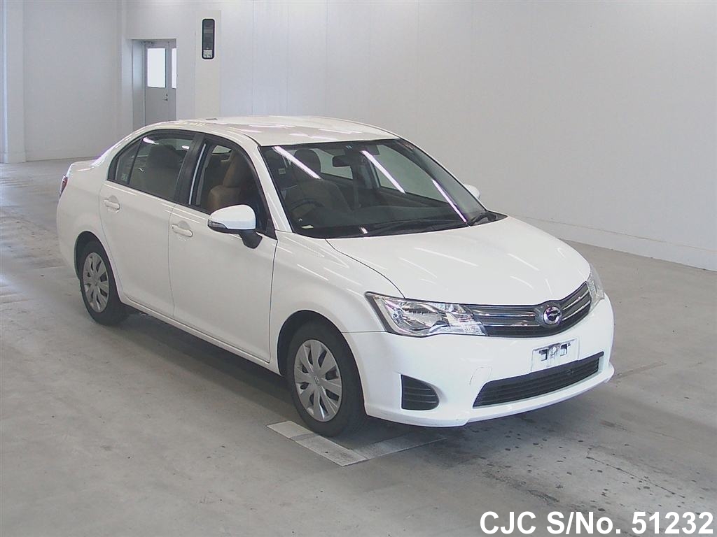 2013 Toyota Corolla Axio White for sale | Stock No. 51232 | Japanese ...