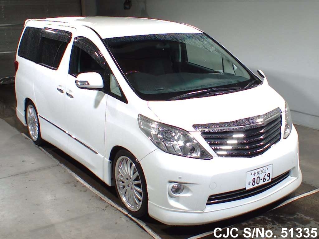 2011 Toyota Alphard White for sale | Stock No. 51335 | Japanese Used ...