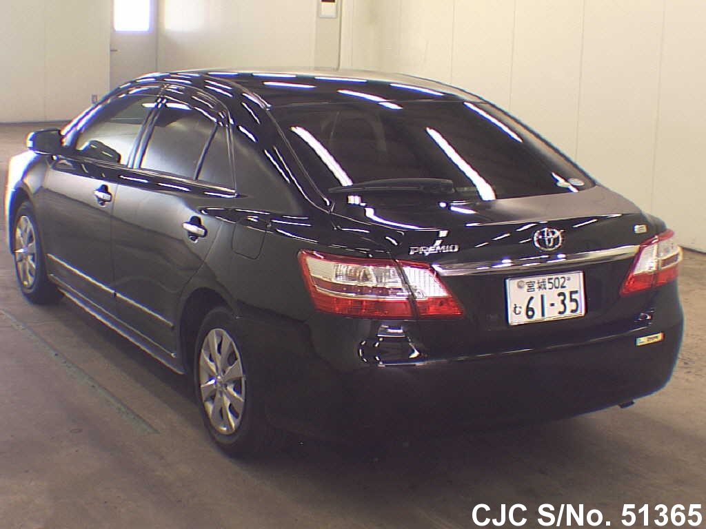 2012 Toyota Premio Black for sale | Stock No. 51365 | Japanese Used ...