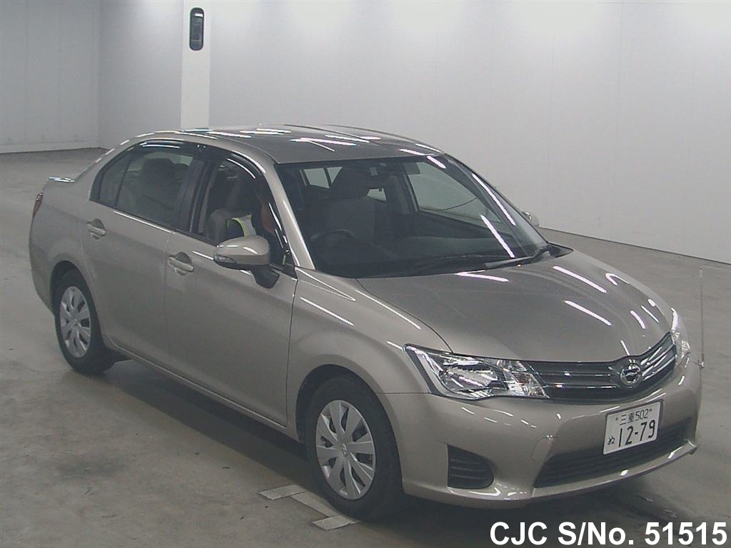 2012 Toyota Corolla Axio Gold for sale | Stock No. 51515 | Japanese ...