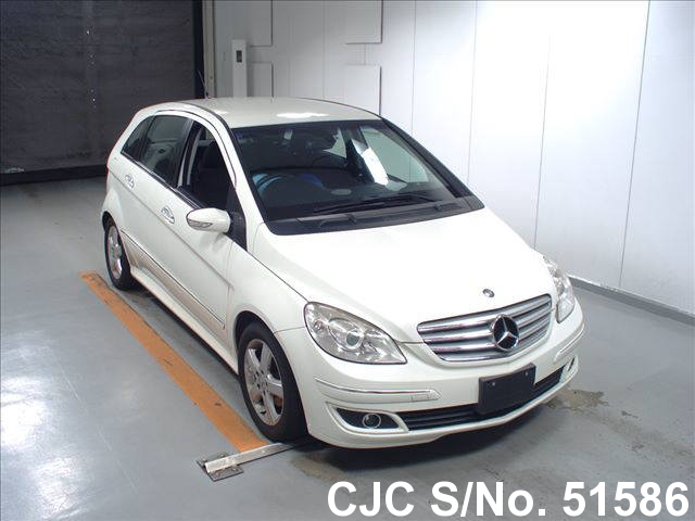 2007 Mercedes Benz B Class White for sale | Stock No. 51586 | Japanese ...