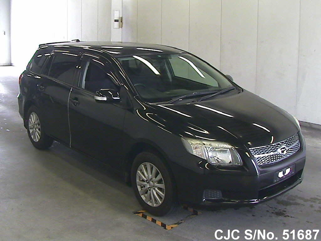 2007 Toyota Corolla Fielder Black for sale | Stock No. 51687 | Japanese ...