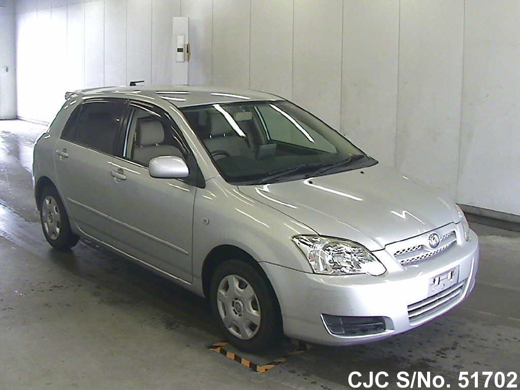 2004 Toyota Allex Silver for sale | Stock No. 51702 | Japanese Used ...