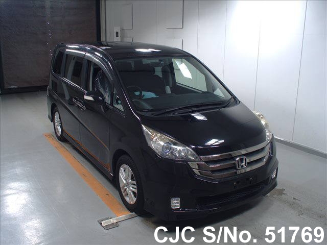 2009 Honda Step Wagon Purple for sale | Stock No. 51769 | Japanese Used ...