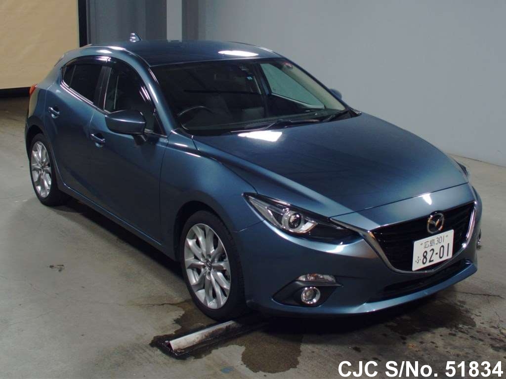 2014 Mazda Axela Blue for sale | Stock No. 51834 | Japanese Used Cars ...
