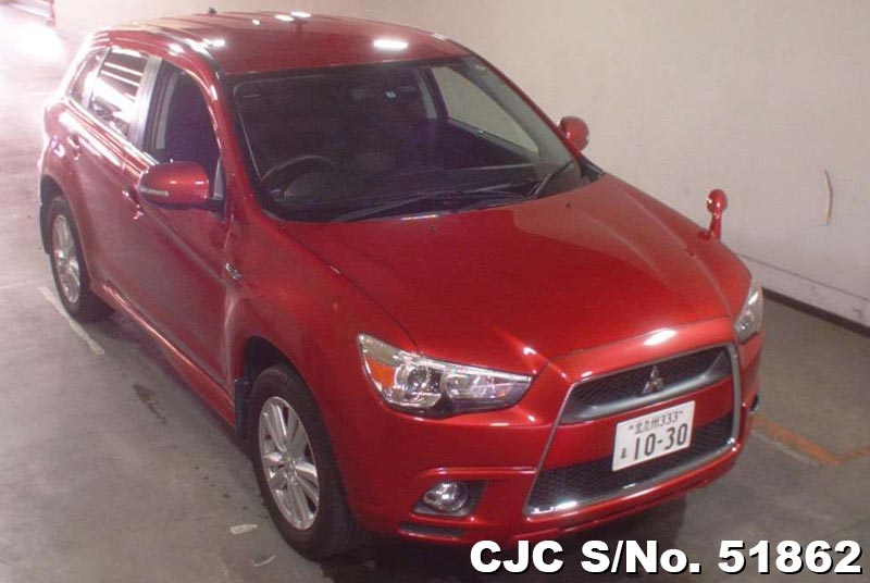 2011 Mitsubishi RVR Red for sale | Stock No. 51862 | Japanese Used Cars ...