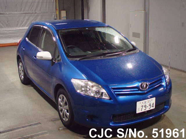 2010 Toyota Auris Blue for sale | Stock No. 51961 | Japanese Used Cars ...