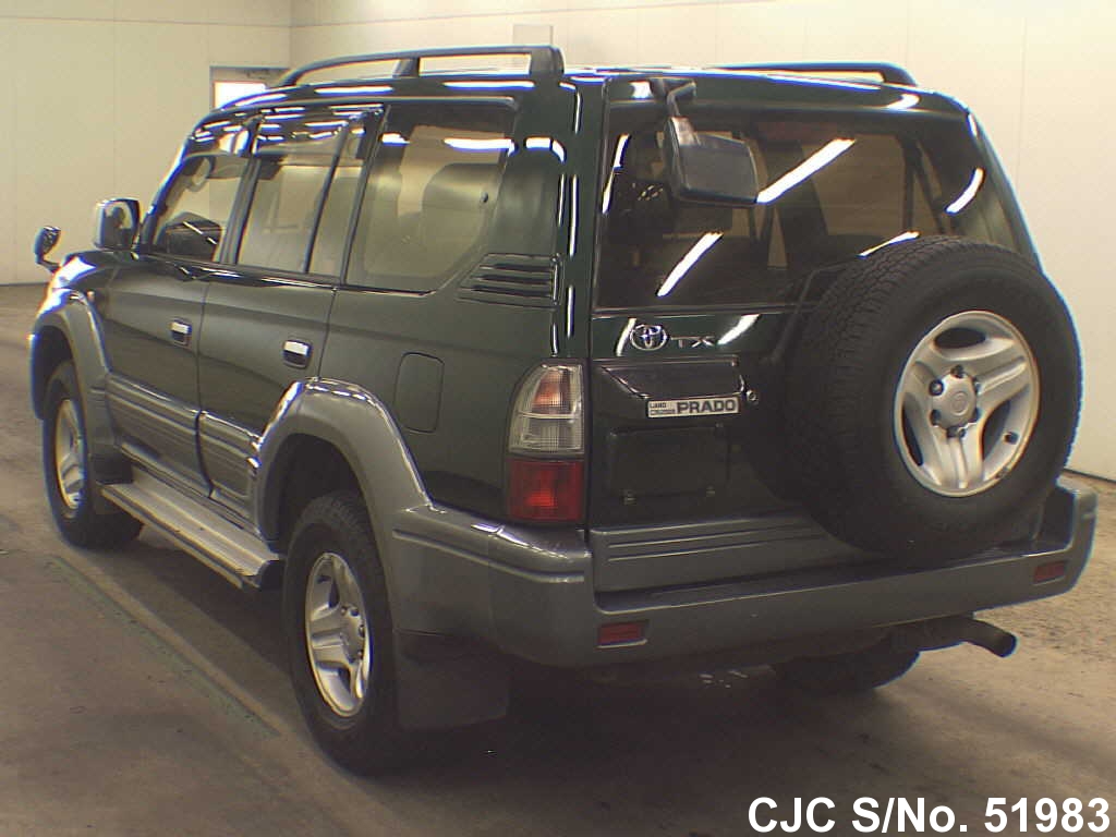1999 Toyota Land Cruiser Prado Green for sale | Stock No. 51983 ...