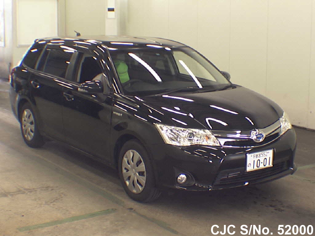 2014 Toyota Corolla Fielder Black for sale | Stock No. 52000 | Japanese ...