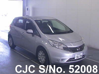 2012 Nissan Note Silver for sale | Stock No. 52008 | Japanese Used Cars ...