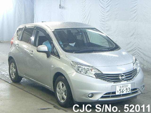 2013 Nissan Note Silver for sale | Stock No. 52011 | Japanese Used Cars ...