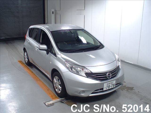 2014 Nissan Note Silver for sale | Stock No. 52014 | Japanese Used Cars ...