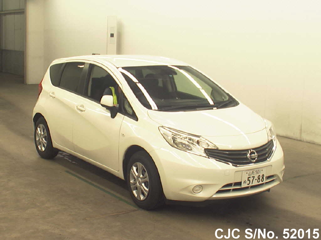 2015 Nissan Note Pearl for sale | Stock No. 52015 | Japanese Used Cars ...