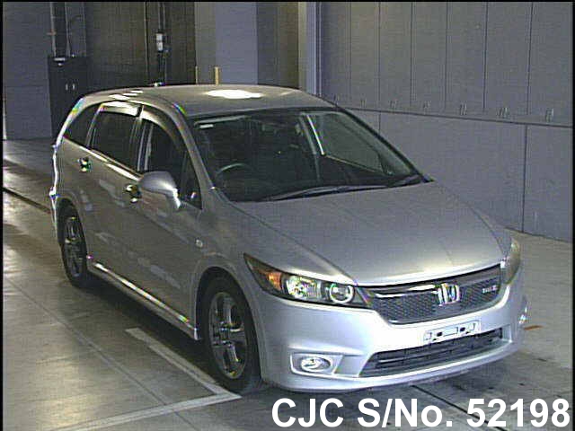 2007 Honda Stream Silver for sale | Stock No. 52198 | Japanese Used ...