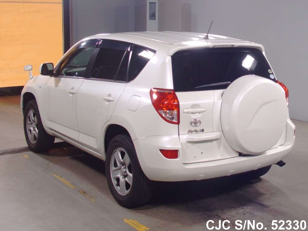 2006 Toyota Rav4 White for sale | Stock No. 52330 | Japanese Used Cars ...