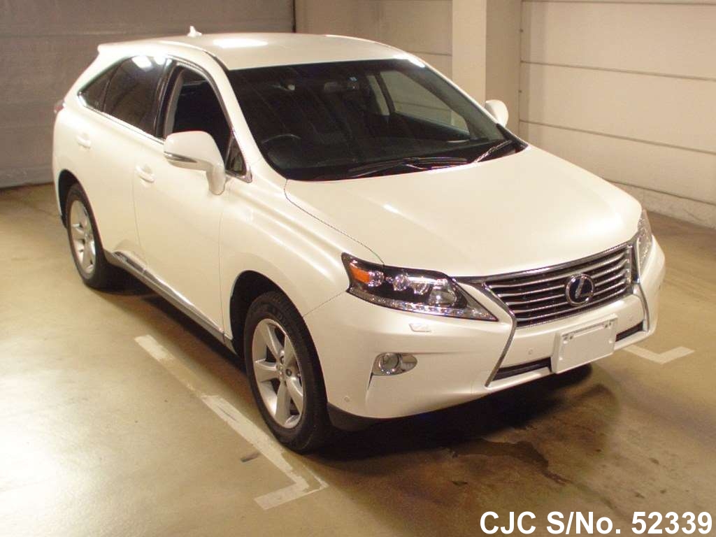 2013 Lexus RX450H White for sale | Stock No. 52339 | Japanese Used Cars ...